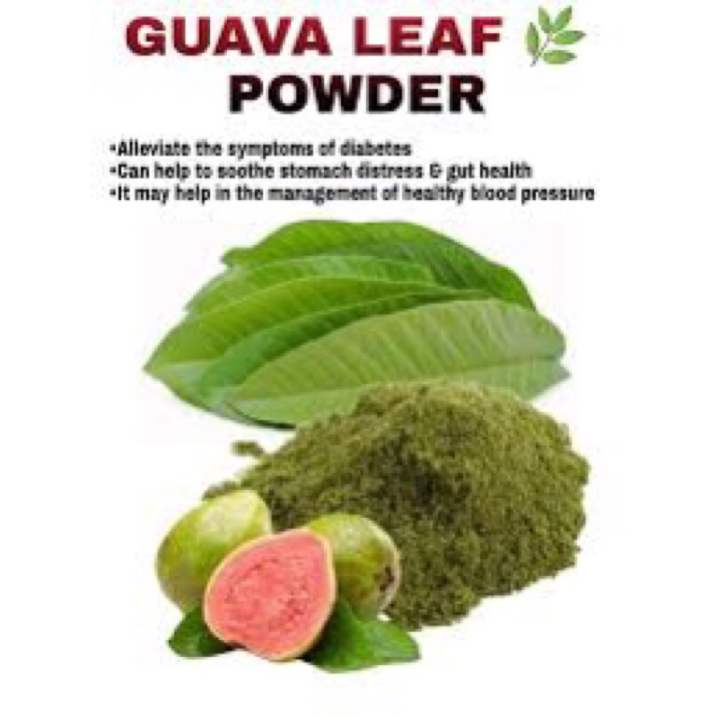 dried pink guava leaf/fruit/powder tea daun jambu batu teh (Psidium ...