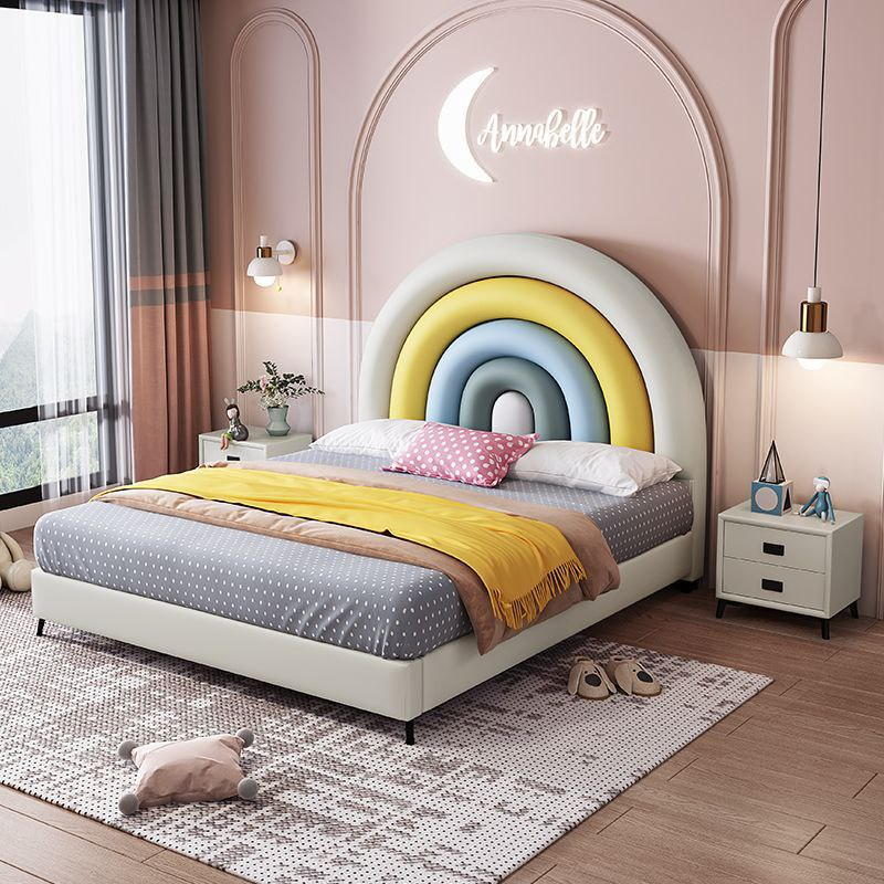 [PRE ORDER] Kids Bed Girls Boys Rainbow Design Bed Frame Children's Bed ...