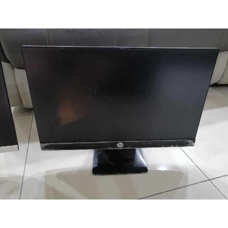 HP computer screen monitor without charger cable | Shopee Malaysia