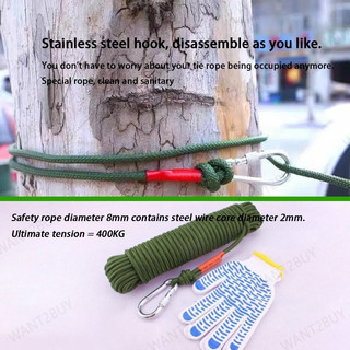 8mm Outdoor Marine Life Saving Emergency Floating Rescue Line Rope ...