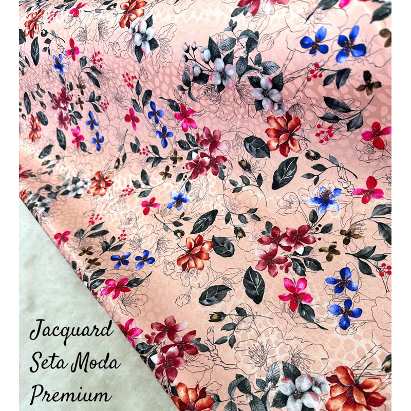 KAIN PASANG JACQUARD SILK EMBOSS SETAMODA KAIN ELA SUTERA GUANGZHOU ...