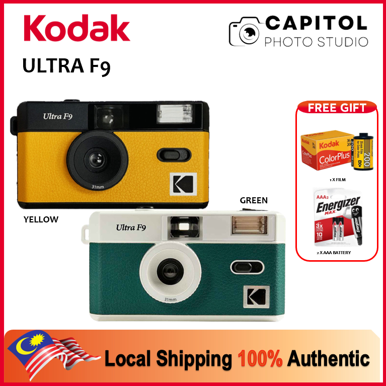 Kodak Film Camera Ultra F9 35mm Non-disposable Film Camera Reusable ... Kodak Film Camera Ultra F9 35mm Non-disposable Film Camera Reusable ...