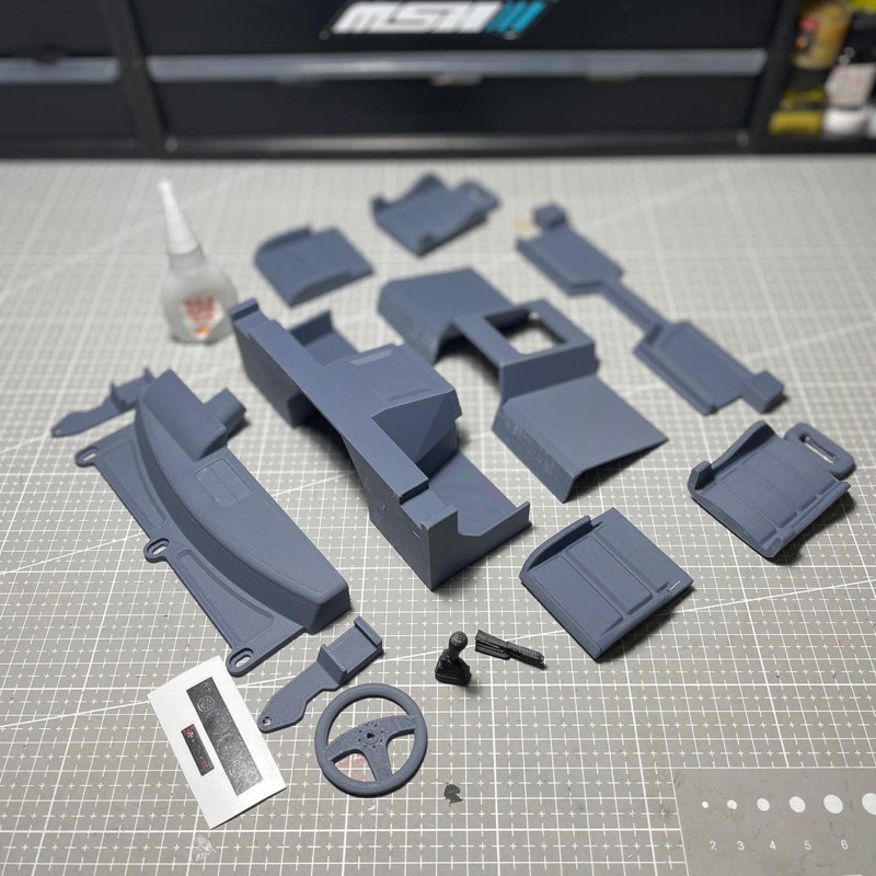 Hilux TF2 Mojave RC4wd 3D interior | Shopee Malaysia
