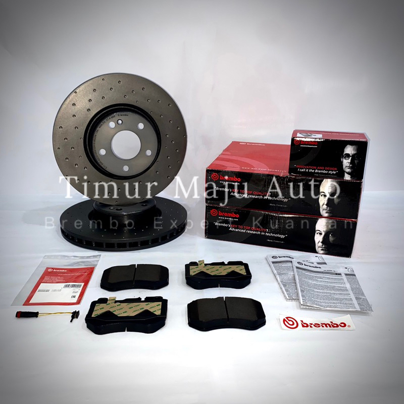 Mercedes Benz C200 AMG W205 C205 2.0 Sedan Coupe Front Brembo Sport ...
