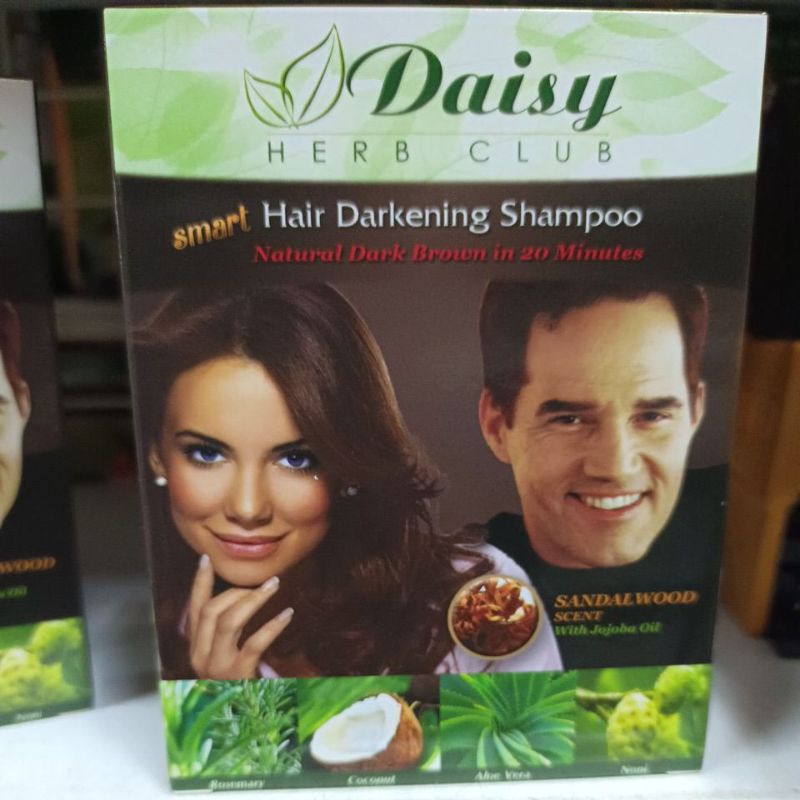 Daisy Hair Darkening Shampoo 25ml | Shopee Malaysia
