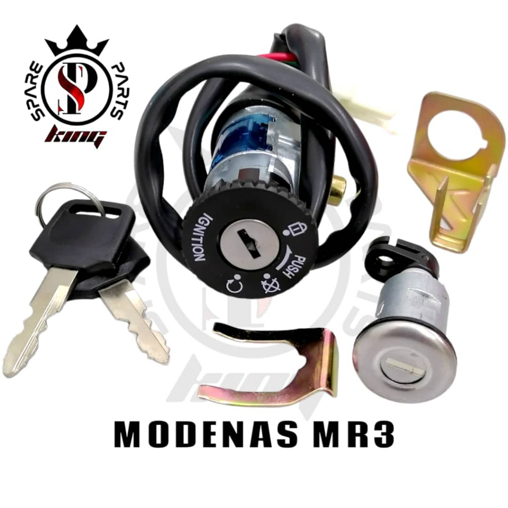 MODENAS MR3 MAIN SWITCH SET MAIN SUIS KUNCI SET SUIS LOCK SET | Shopee ...