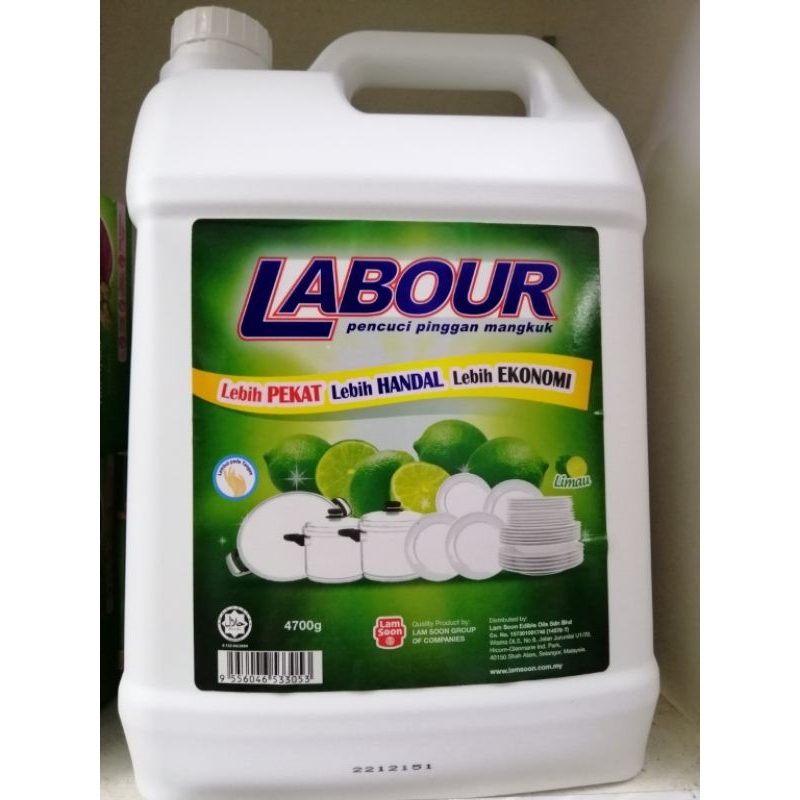 Labour dishwash lime 4.7kg | Shopee Malaysia