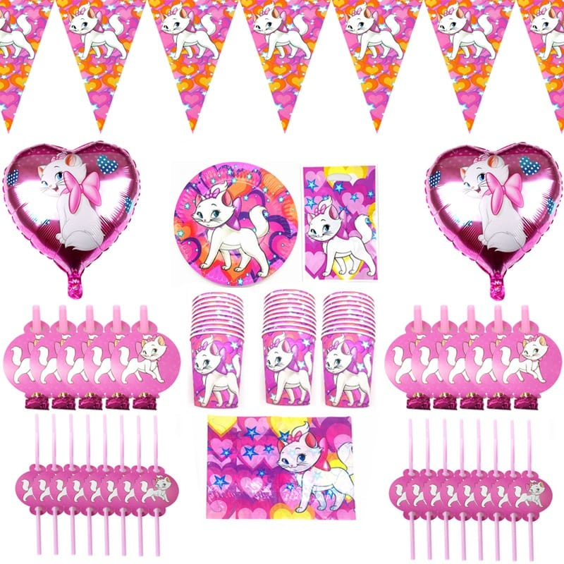 Marie cat Theme Decorations Supplie | Shopee Malaysia