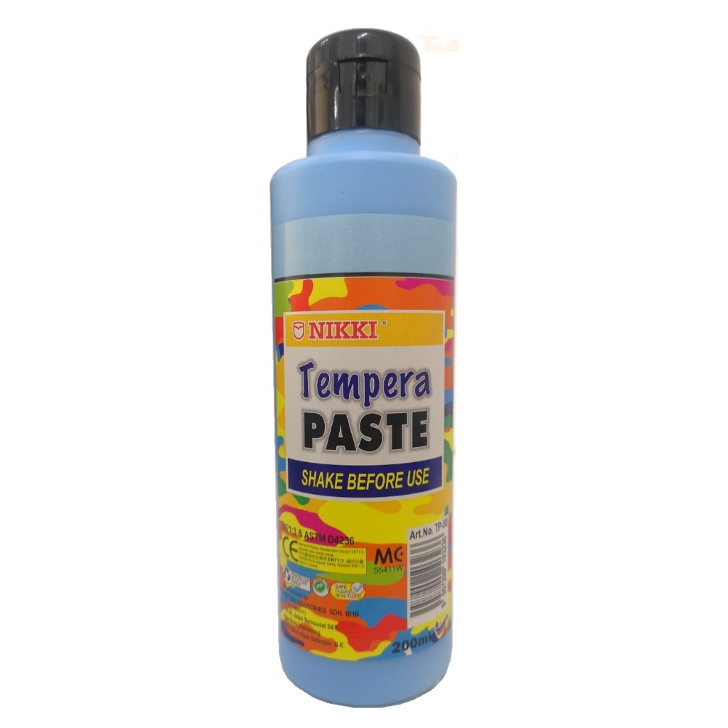 Nikki Tempera Paste Paint Colour 200ml | Shopee Malaysia