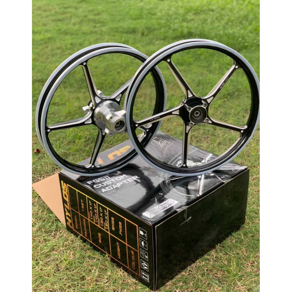 SRL115 FI Y125Z Y15ZR Y16ZR Y15 LC135 4S 5S SPORT RIM HYLOS PROTAPER FG 511 FG511 ADAPTER OPEN ...