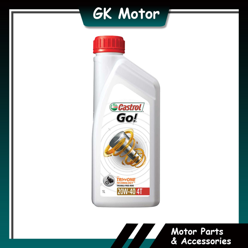 CASTROL GO ACTIV ESSENTIAL ENGINE OIL 4T 20W40 | Shopee Malaysia