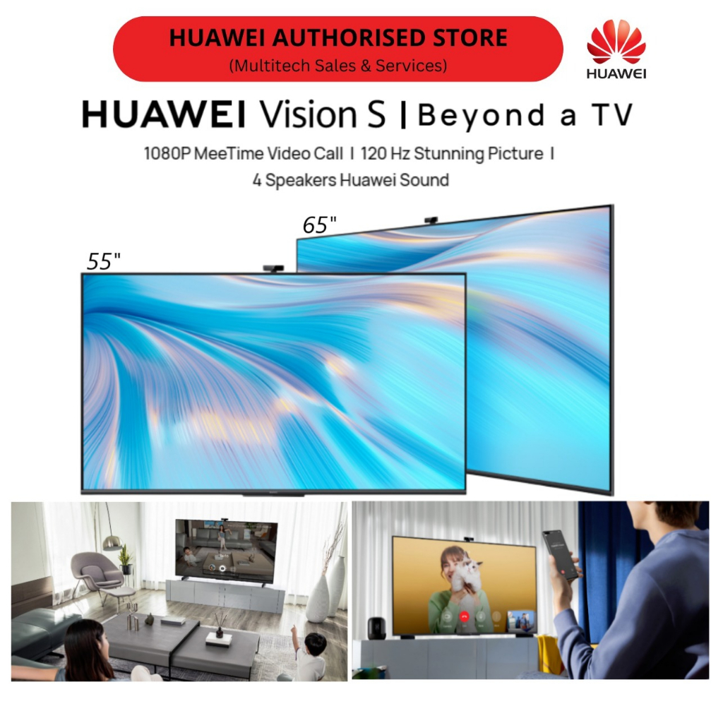 HUAWEI Vision S 65" Smart TV 120Hz High Refresh Rate Screen ( Delivery ...
