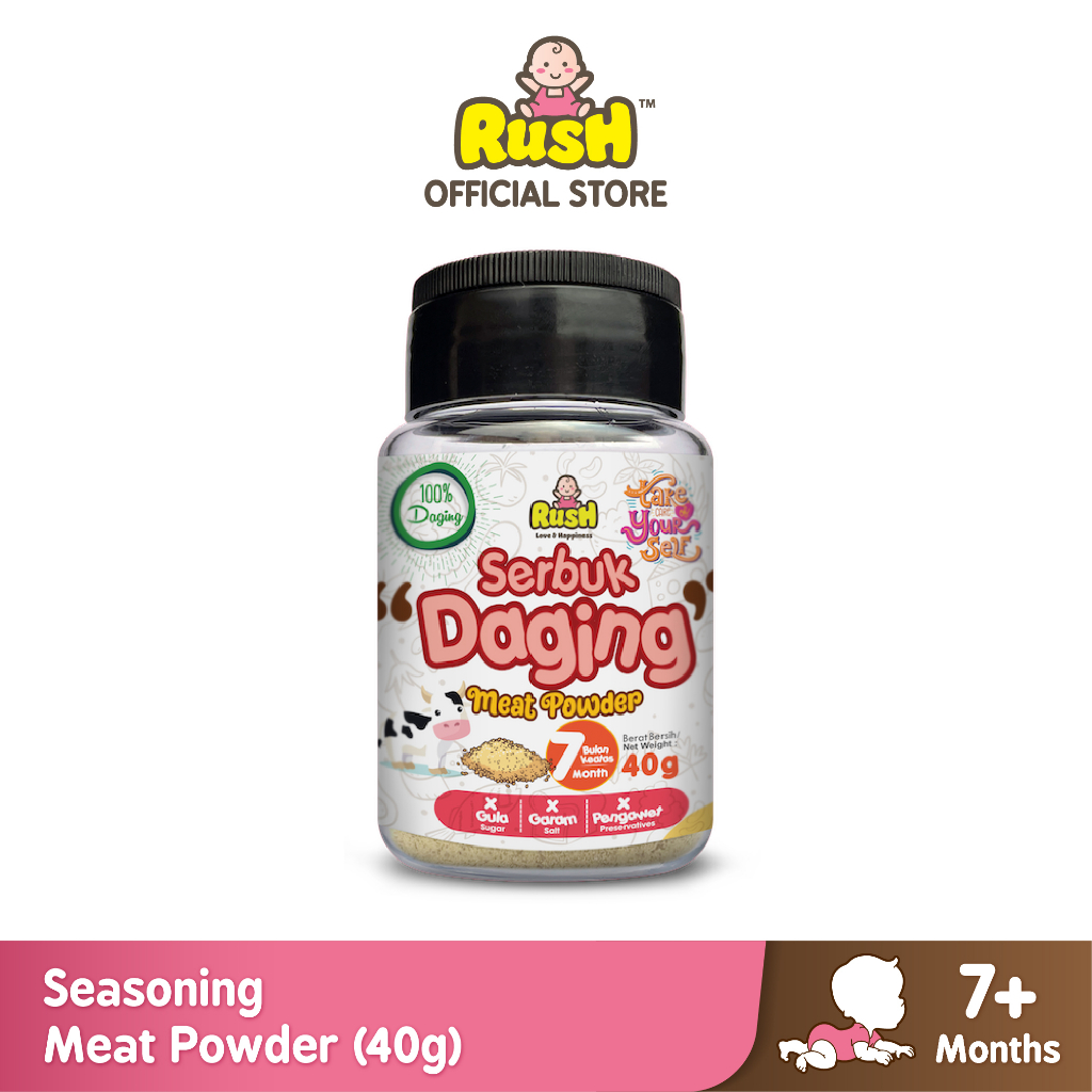 Rush Baby Seasoning Meat Powder 40g | Shopee Malaysia