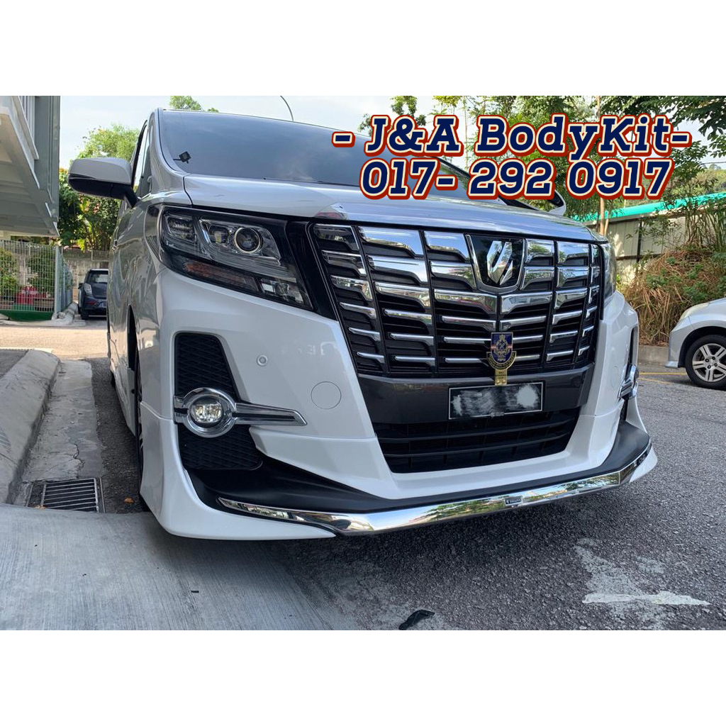 Toyota Alphard 2015 AGH30 Aero Modelista Bodykit Skirt With Oem Paint ...