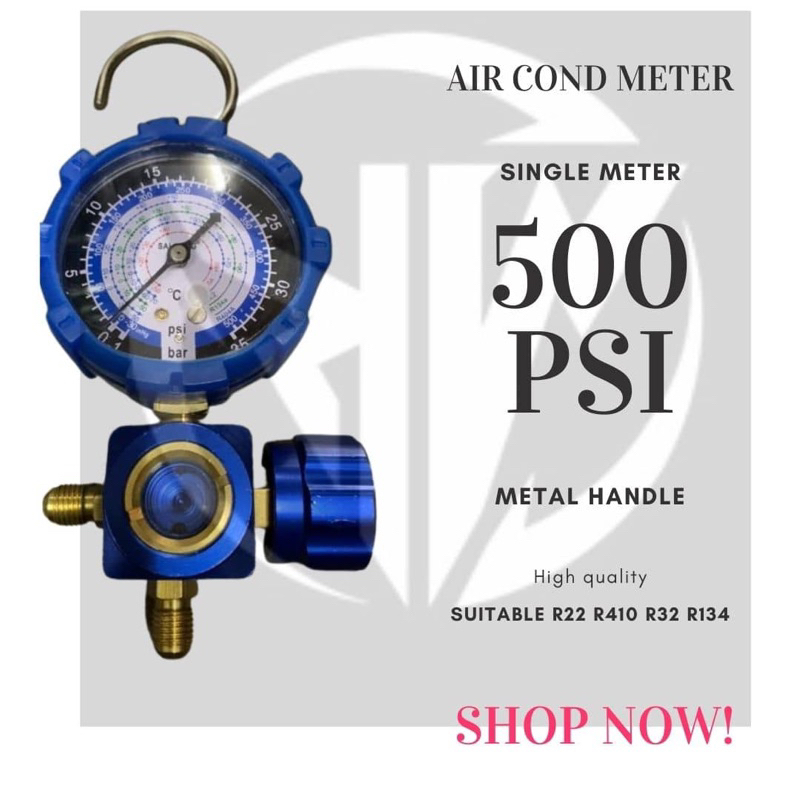 manifold gauge air cond meter single meter | Shopee Malaysia