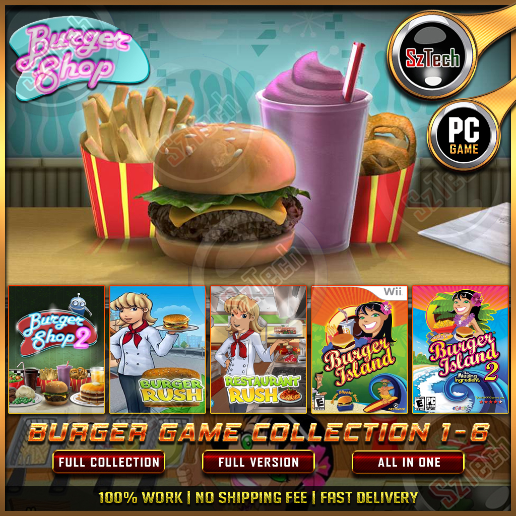 Burger Shop-Rush-Island 1-6 [PC GAME] 🔥 [ DIGITAL DOWNLOAD] 🔥Classic ...