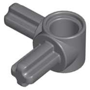 Lego Parts 10197 Technic, Axle and Pin Connector Hub with 2 ...