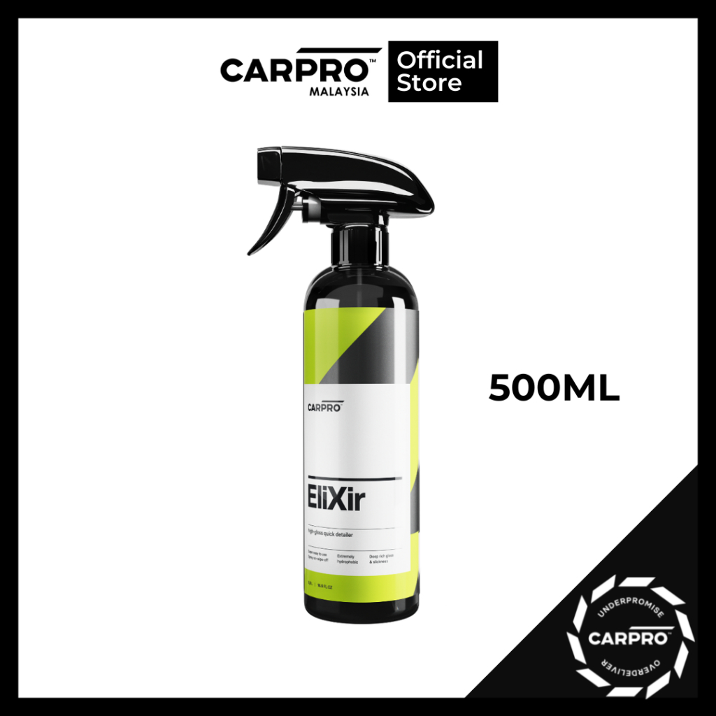 CARPRO Elixir (500ml) - High-Gloss Quick Detailer - A Quick Maintenance Care for Ceramic Coating ...