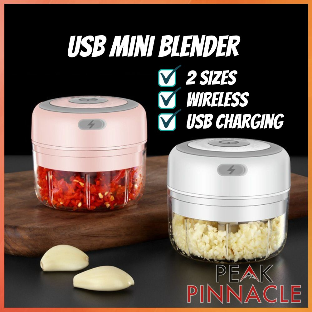 Mini Blender Garlic Chopper Electric Food Chopper Portable Blender Food ...