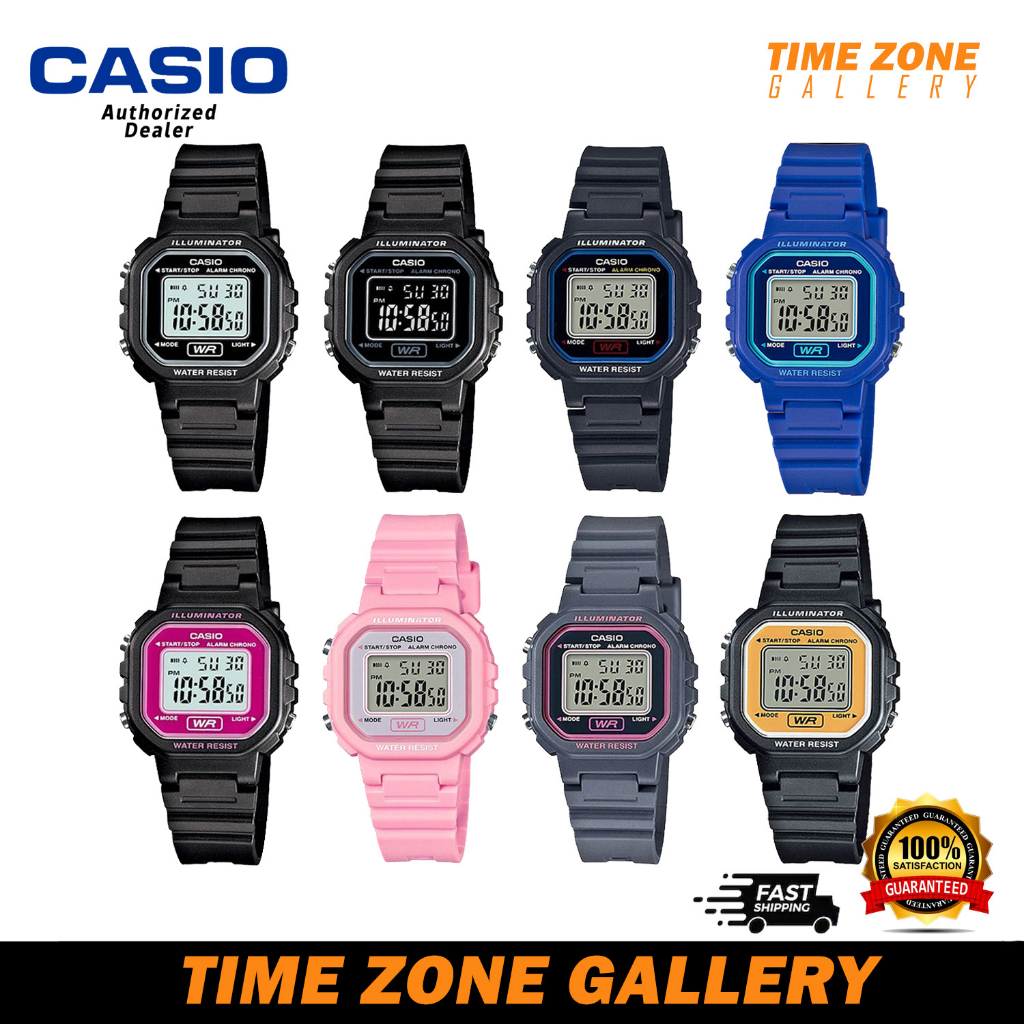 Casio Youth LA-20WH Digital Series Unisex Watch LA-20WH-1A / LA-20WH-1B / LA-20WH-1C / LA-20WH ...