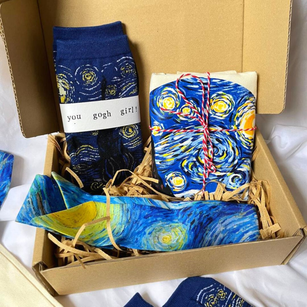 Van Gogh Starry Night Gift Box | Shopee Malaysia