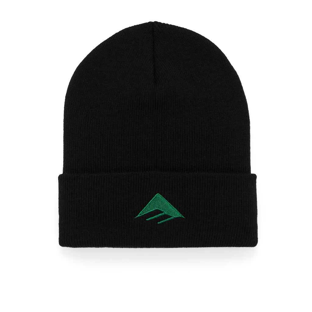 Emerica Triangle Beanie ( Black ) | Shopee Malaysia