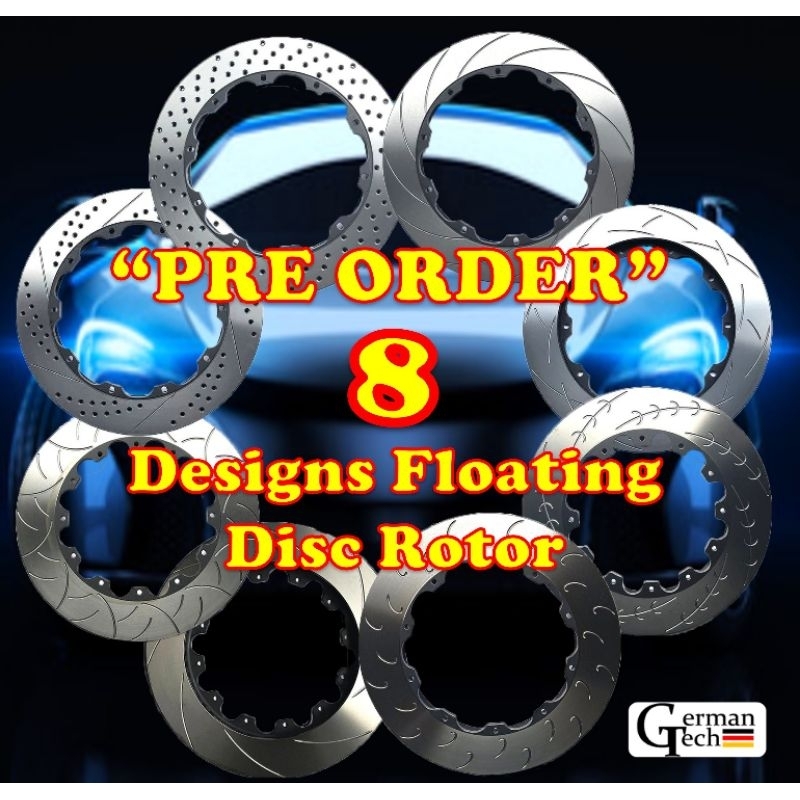 Brembo AP Racing Pre Order All Size Floating Disc Oversize 2 Piece ...