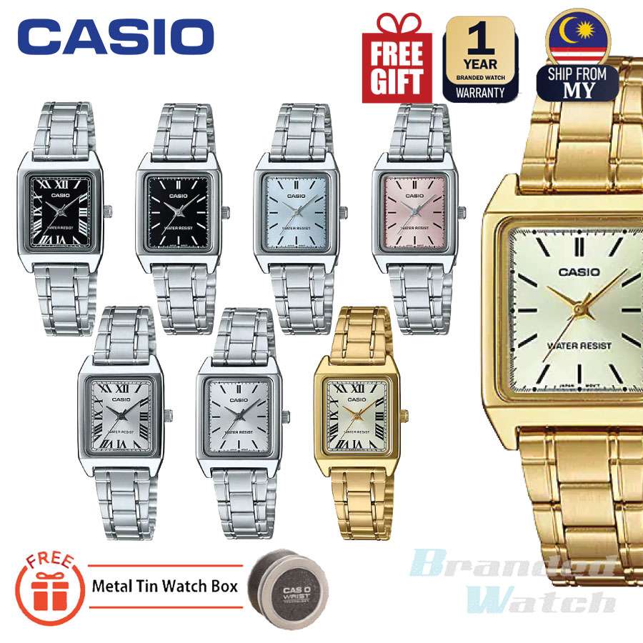 [1yr Warranty] Casio Watch Analog Womens Ltp V007d Ltp V007l Series Ltp V007d 1b Ltp V007d 1e
