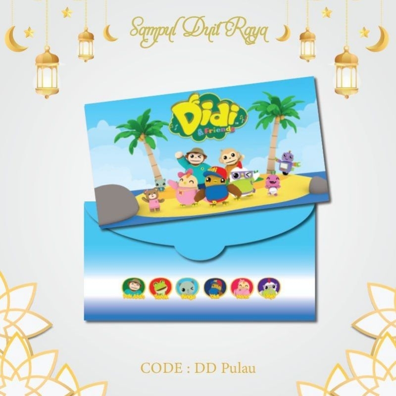 Sampul Duit Raya Edisi Animasi Didi Raya Festival(minimum order 2 set ...
