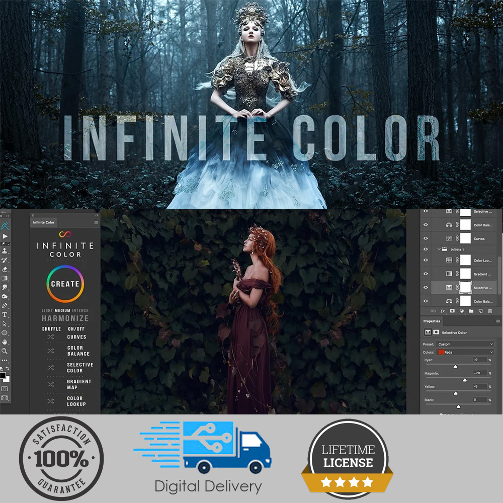 Infinite Color Panel Plug-in for Photoshop CC (win & mac) | Shopee Malaysia