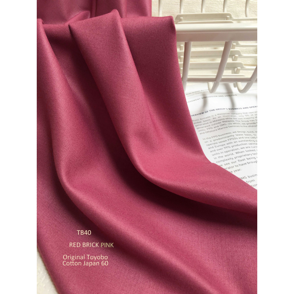 Part 1 Original Toyobo/German Cotton Japan (Harga utk 0.5m) bidang 60 ...