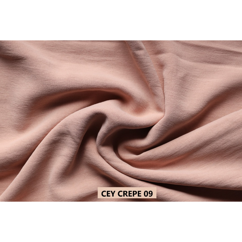 🔥PREMIUM KAIN PASANG CEY CREPE PLAIN ( CRUMPLED) / BIDANG 60'/ O.5 M 🔥 ...