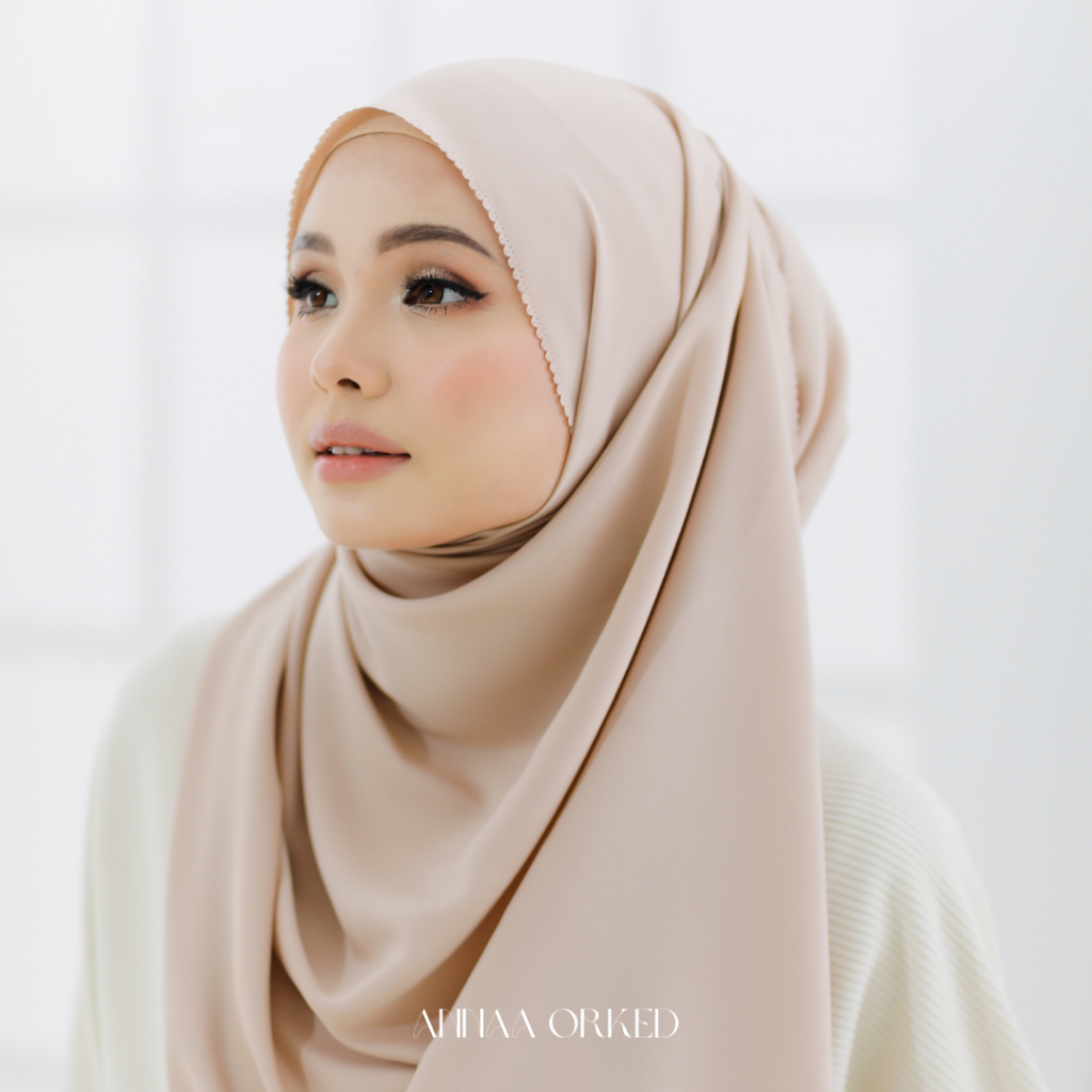 SHAWL MATTE SATIN 2 METER TUDUNG NIKAH HADIAH | Shopee Malaysia