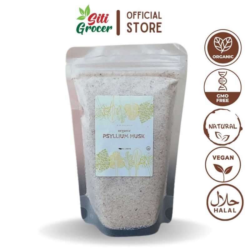 EID ORGANIC Organic Psyllium Husk Gluten Free Flour Binder 100g ...