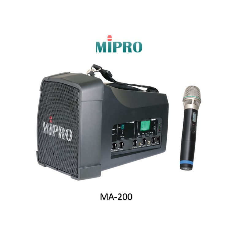 Mipro MA200 Single-channel Personal Wireless PA System With One ...