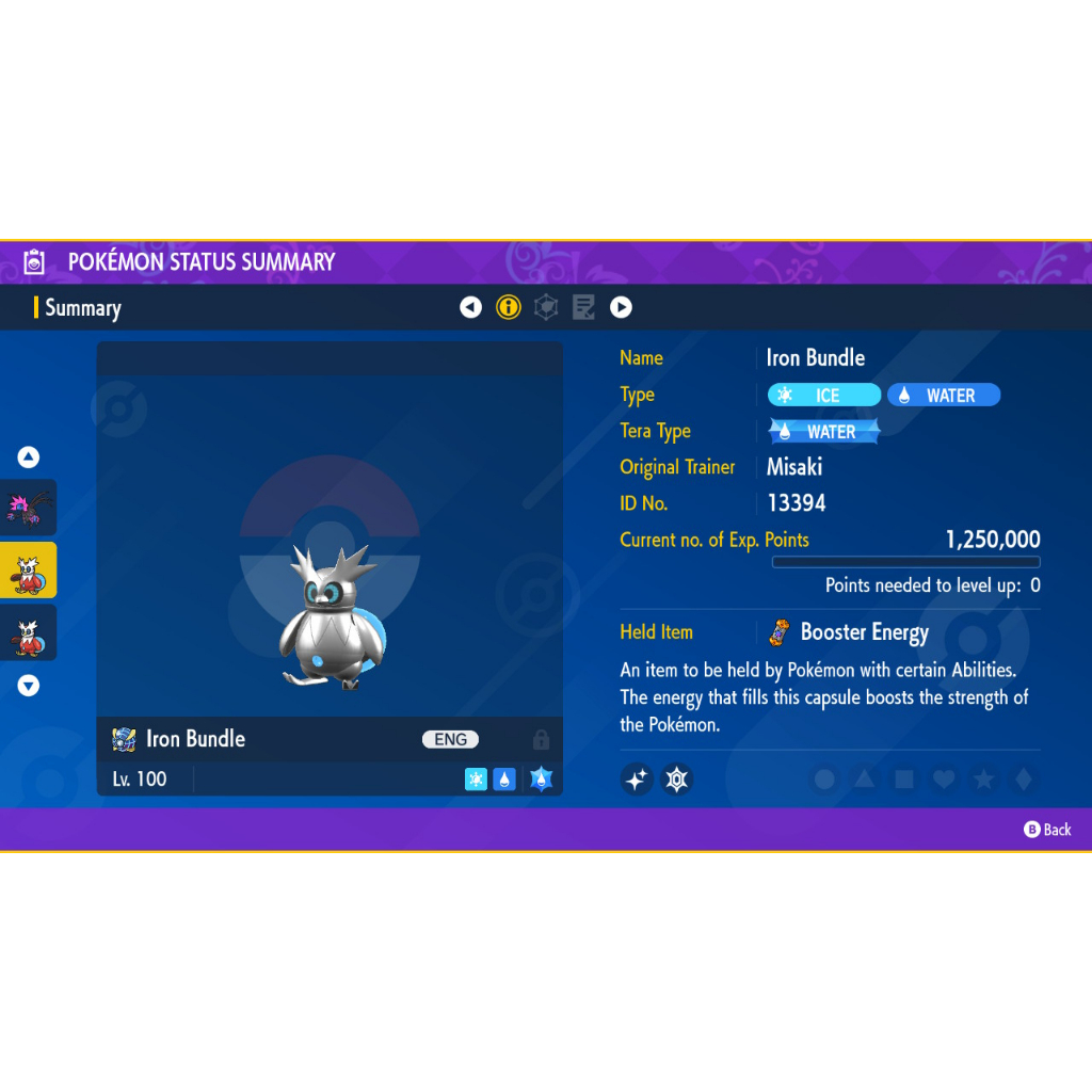 Pokemon Scarlet & Violet 6IVs Full Ev Trained Shiny Iron Bundle | Shopee Malaysia