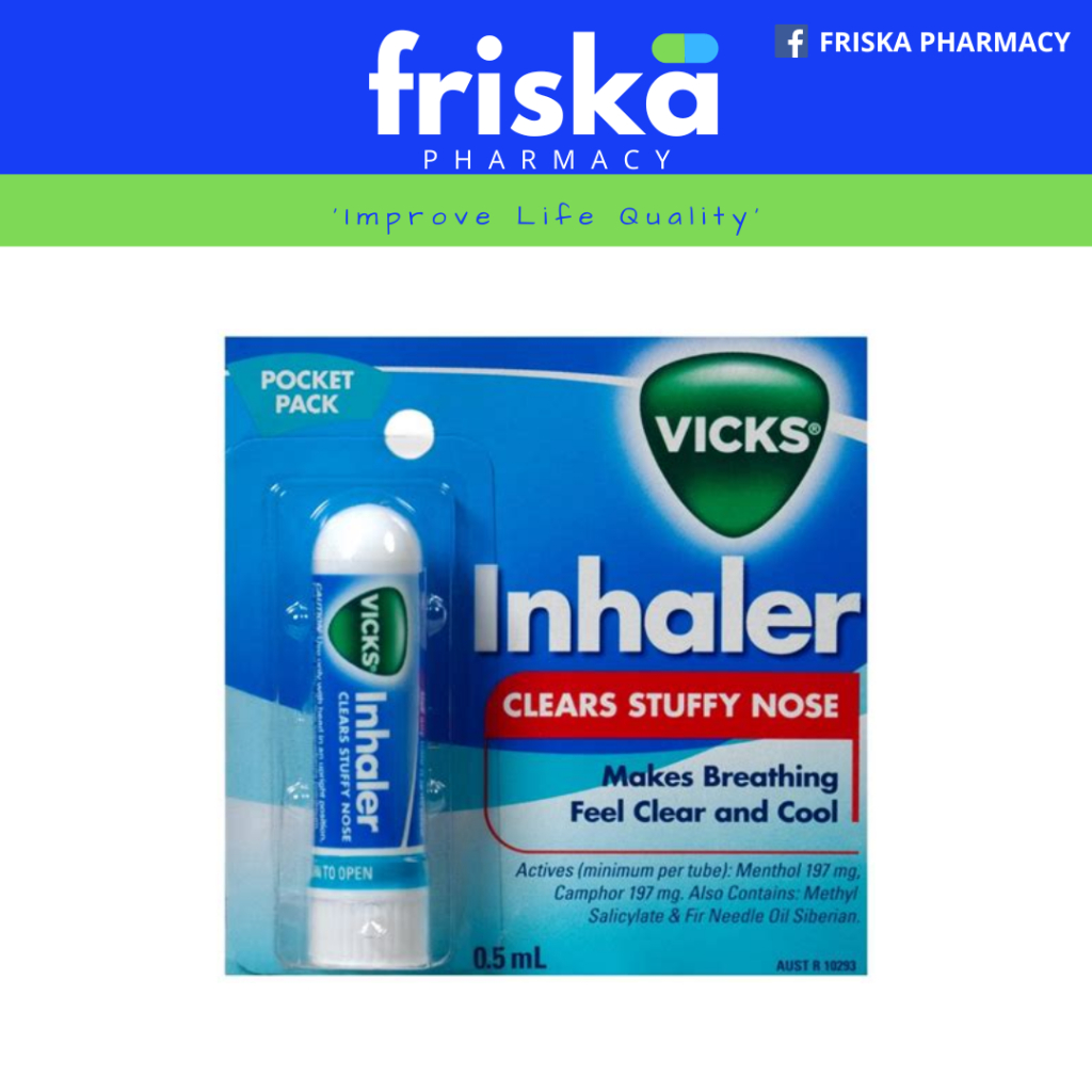 Vicks Camphor + Menthol Inhaler 0.5ml | Shopee Malaysia
