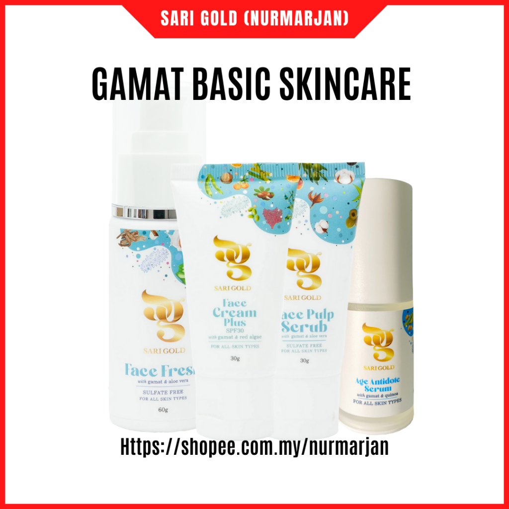 [SARI GOLD] BASIC GAMAT SKINCARE | Shopee Malaysia