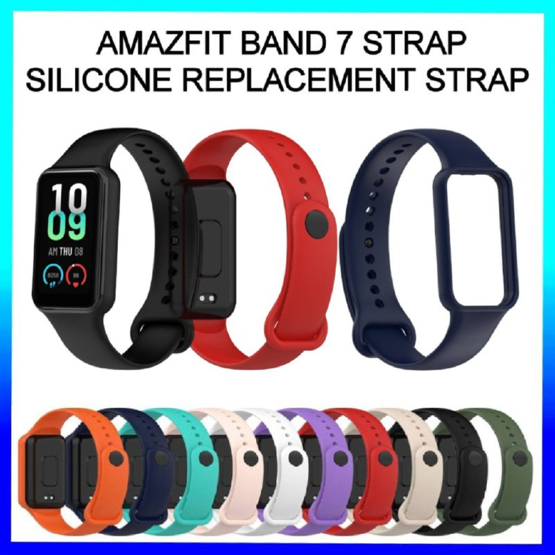 Amazfit Band 7 Soft Silicone Strap Amazfit Band7 Replacement Band ...