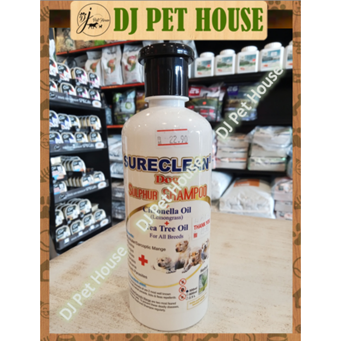 SURECLEAN Dog Sulphur Shampoo 500ml (DSY500) | Shopee Malaysia