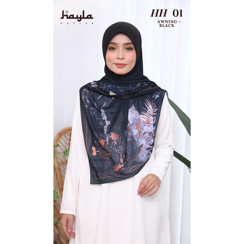 🔥NEW🔥Tudung Bawal Hayla Tudung Awning Lembut Tudung Instant Chiffon ...