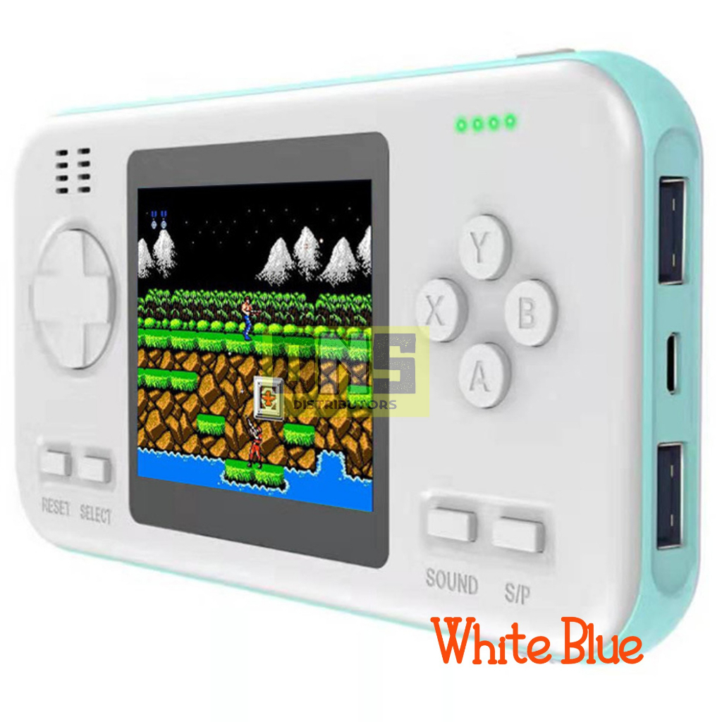 8000mAh + Powerbank Handheld 416 Games Console Mario Retro Gameboy ...