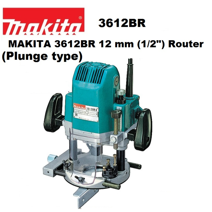MAKITA 3612BR 12 mm (1/2") Router (Plunge type) | Shopee Malaysia