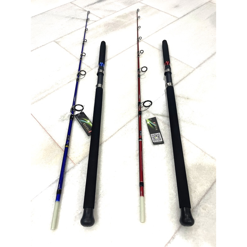 KYOTO power jigger 6kaki 15-40lb max15kg solid rod spinning rod ...