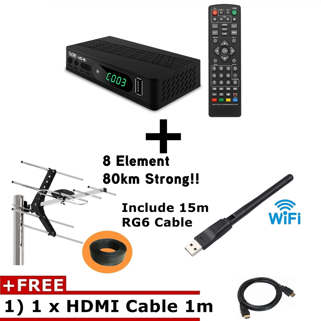 𝗦𝗧𝗔𝗕𝗟𝗘 𝗩𝗘𝗥𝗦𝗜𝗢𝗡】Malaysia MYTV decoder DVBT2 Myfreeview Megogo Set Top ...