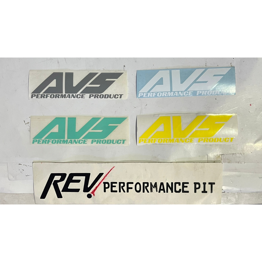 AVS Performance Product Car stickers (100% original sticker from USA) | Shopee Malaysia