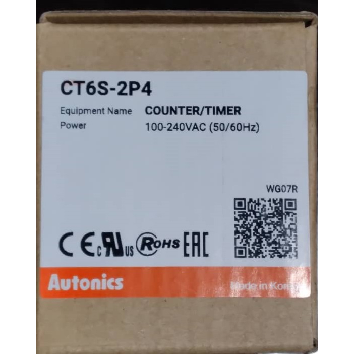 AUTONICS CT6S-2P4 COUNTER/TIMER | Shopee Malaysia