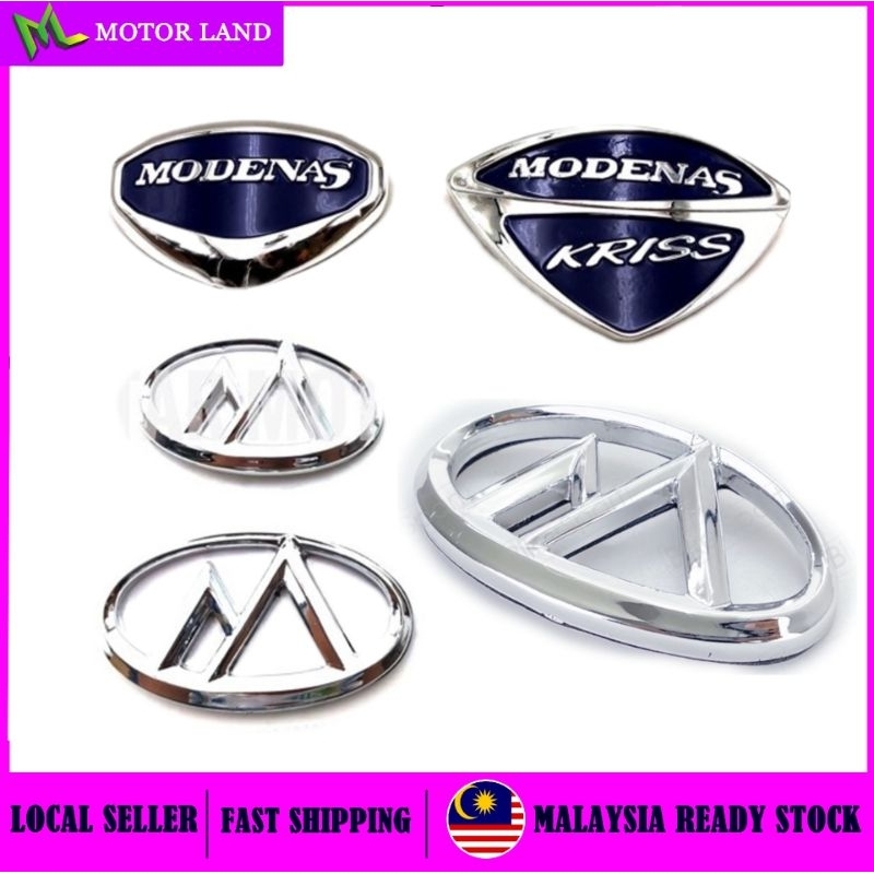 MODENAS KRISS KRISS110 KRISS1 KRISS2 1 2 SMALL MEDIUM BIG HORN LOGO ...