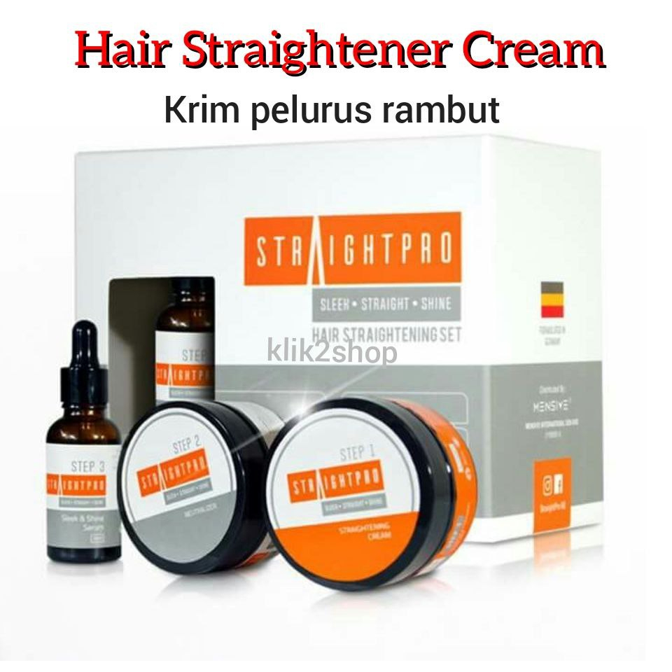 Straightpro krim pelurus rambut ubat lurus rambut rebonding hair ...