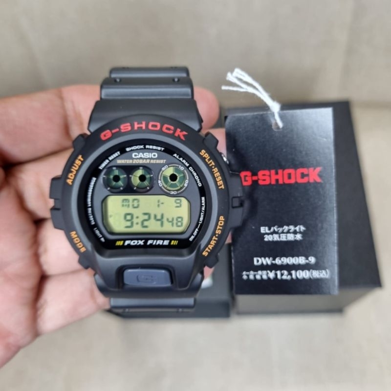 Casio Gshock DW-6900B-9 Fox Fire Japan Set | Shopee Malaysia